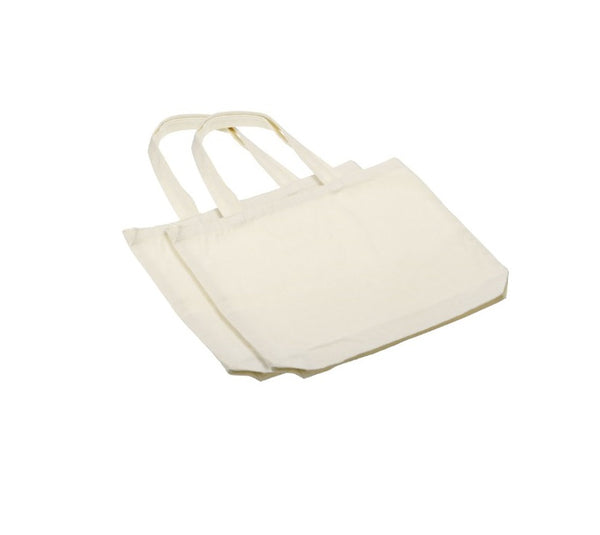 Shop plain cotton tote bags | Jute Planet Store